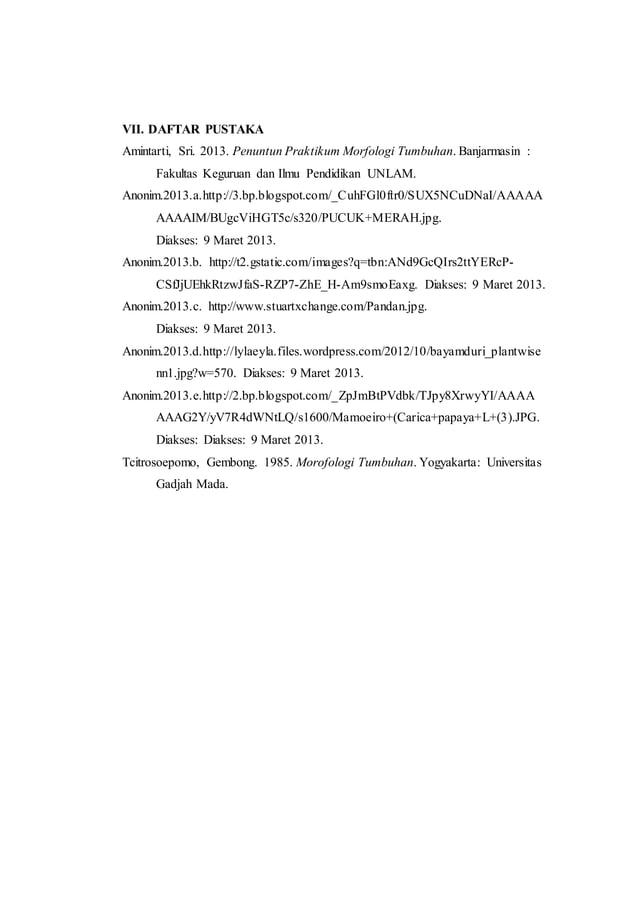 Laporan praktikum 3 tata letak daun rumus daun dan diagram daun ...