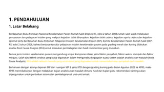 LAPORAN-ROOT-CAUSE-ANALYSIS-RCA obat di apotek | PPTX