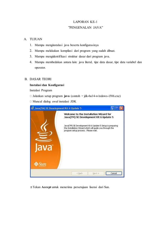 Laporan Modul 1 Praktikum Pemrograman Berbasis Objek | PDF
