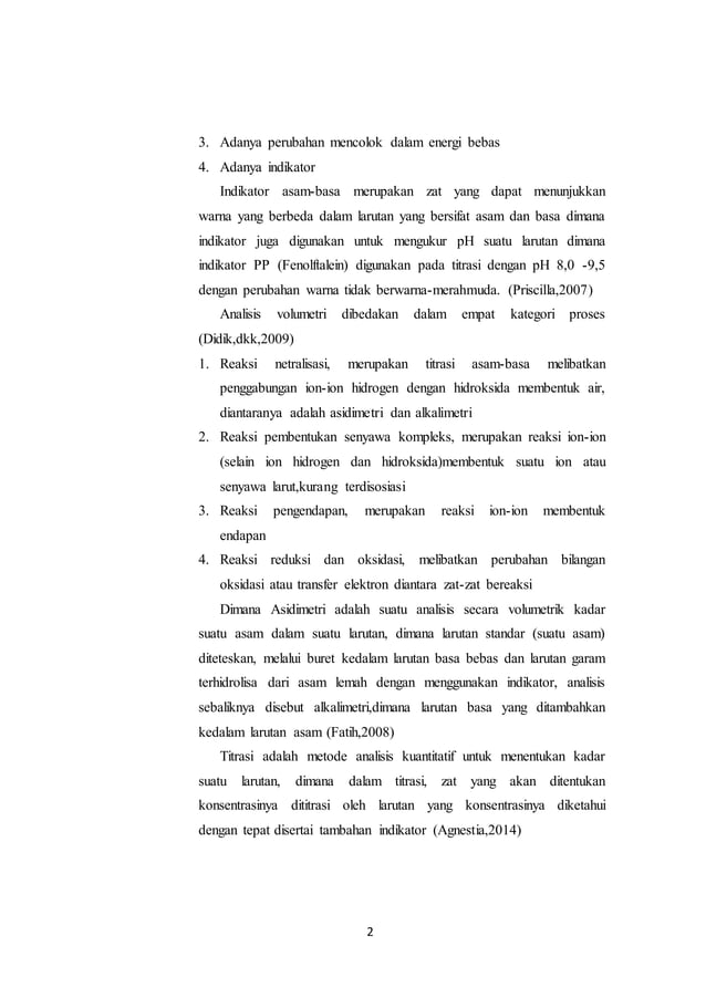 Laporan praktikum asidi alkalimetri doc | DOCX