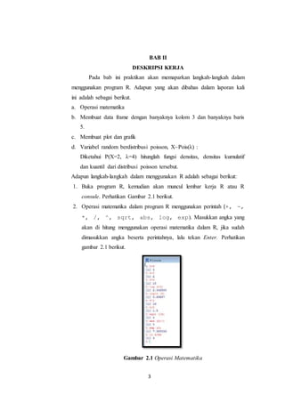Laporan 1 penngantar program r | DOCX