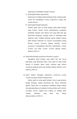 MEMPELAJARI JARINGAN PADA HEWAN DAN TUMBUHAN | DOCX