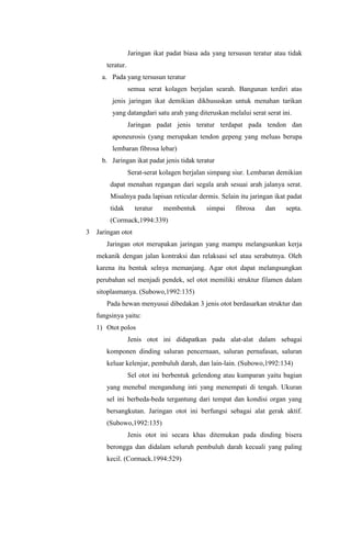 MEMPELAJARI JARINGAN PADA HEWAN DAN TUMBUHAN | DOCX