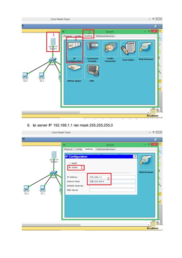 latihan cisco paket tracer | DOCX