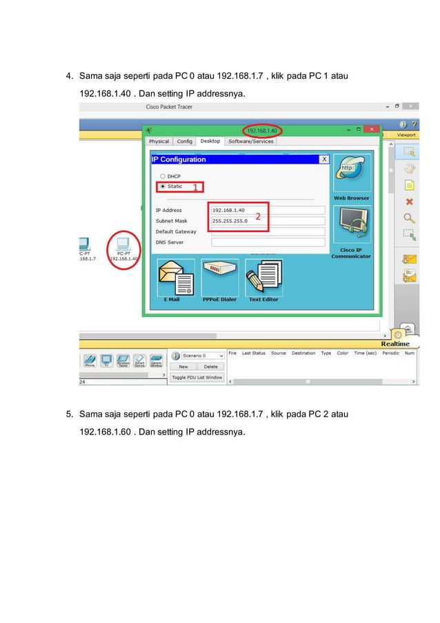 latihan cisco paket tracer | DOCX