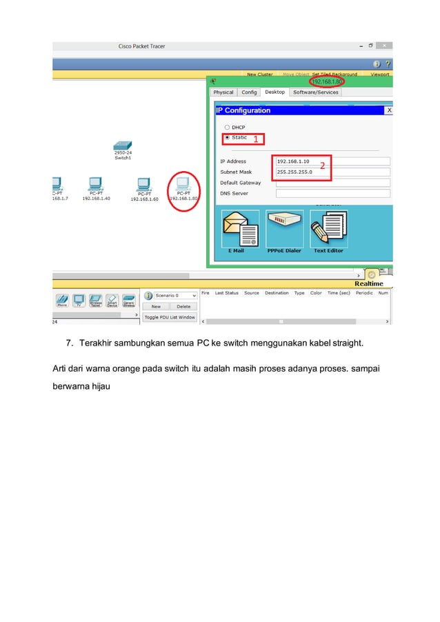 latihan cisco paket tracer | DOCX