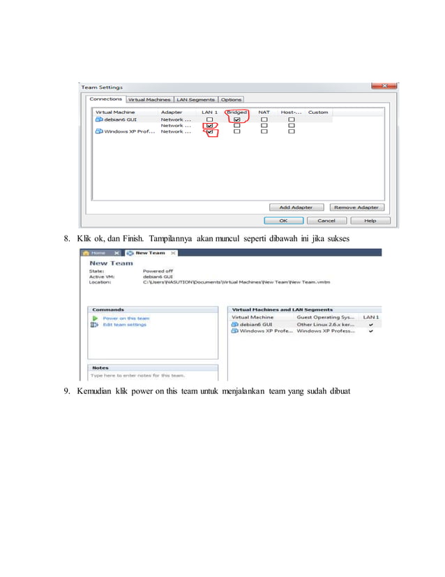 How To Make Team In VMWare | PDF