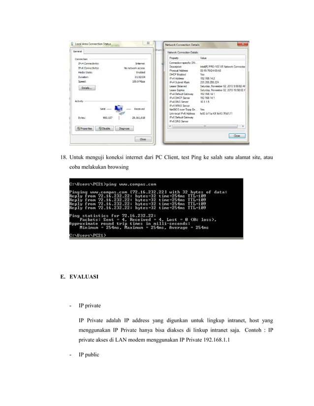 Laporan 6 nat, dns dan dhcp | DOC