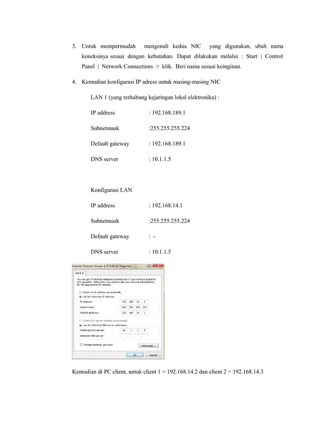 Laporan 6 nat, dns dan dhcp | DOC