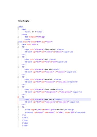 Laporan6 tugas5_JSON | PDF