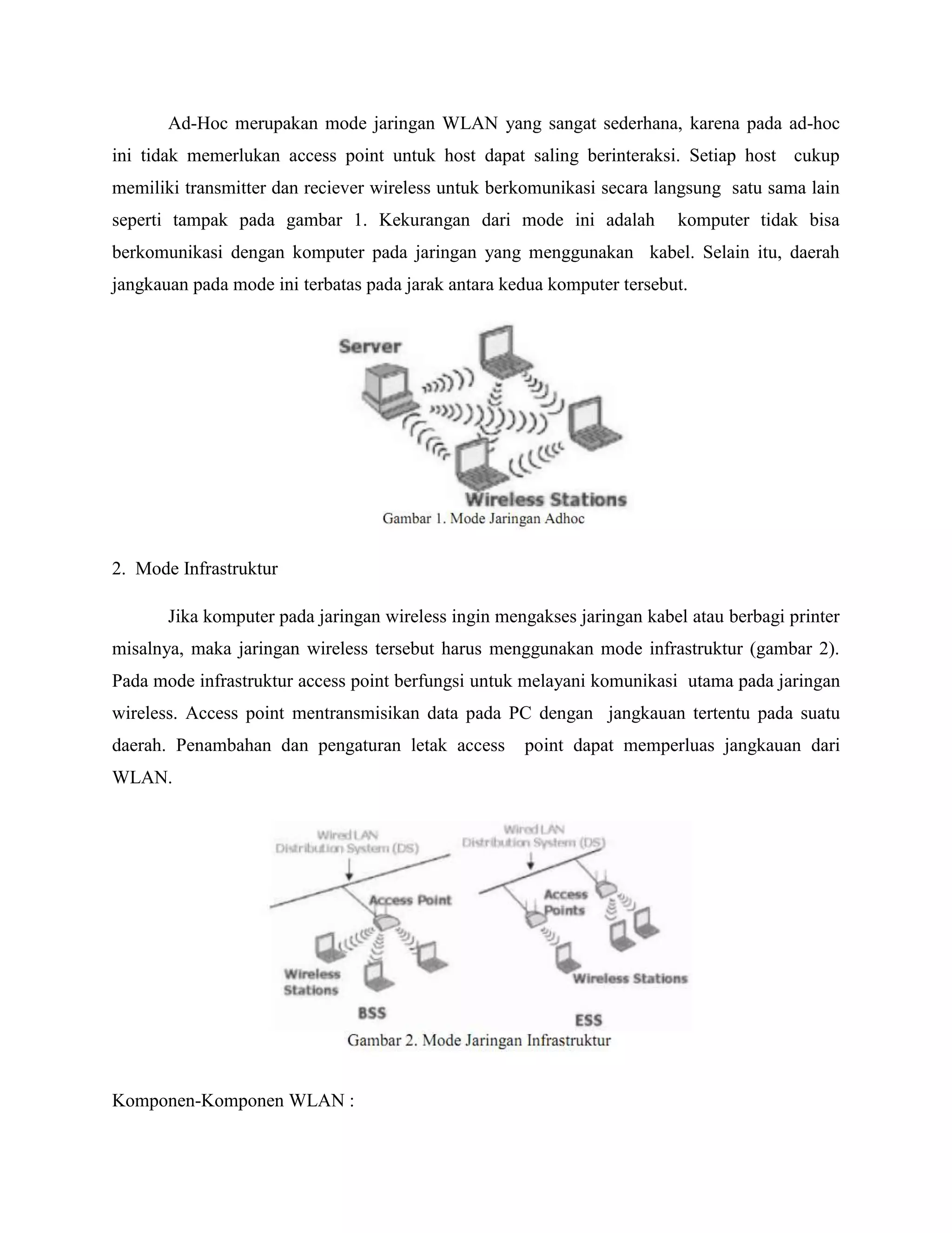 Laporan 8a wireless lan | DOCX