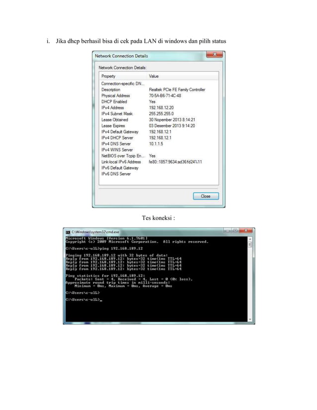 Laporan 9 konfigurasi router lanjutan | PDF