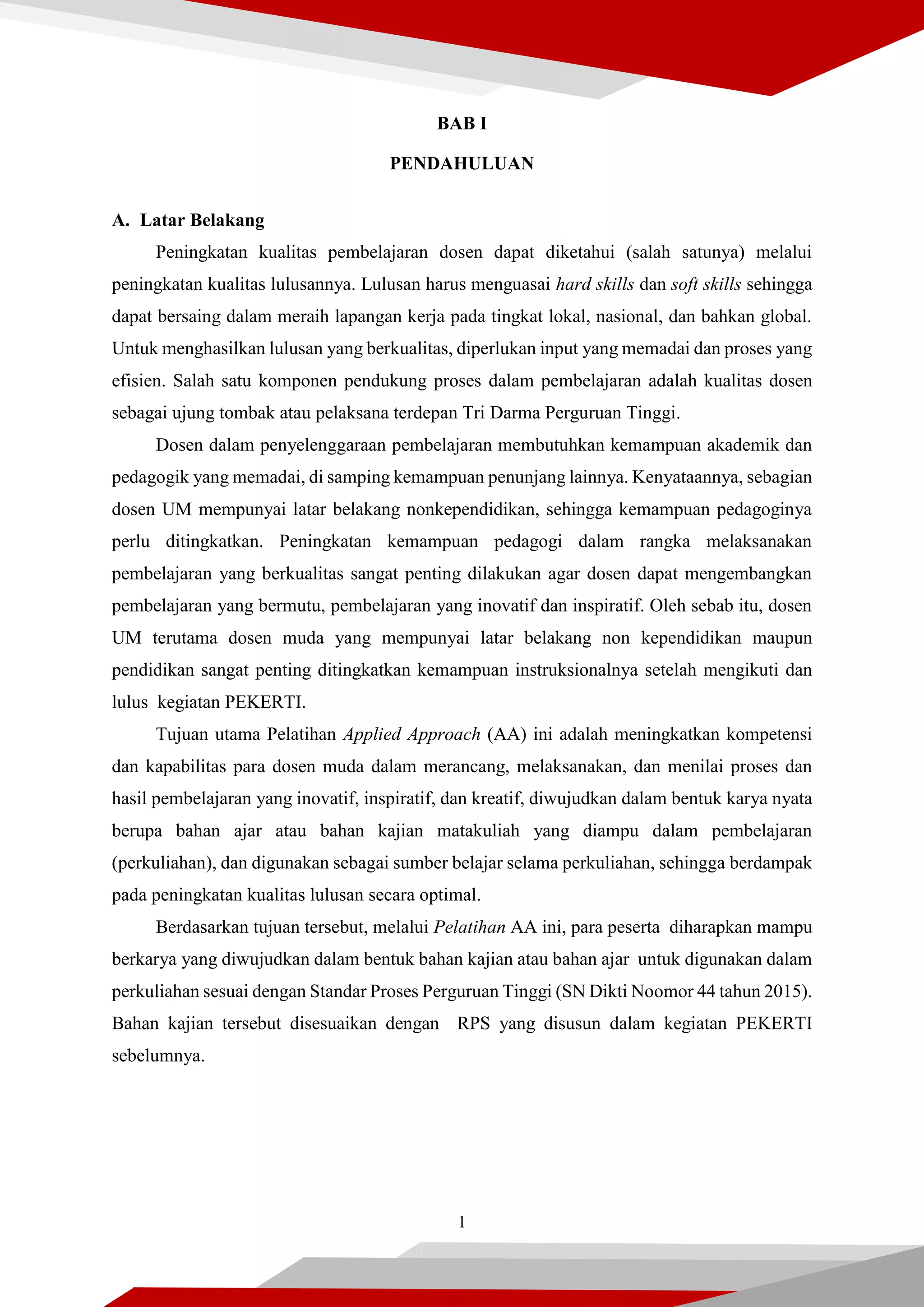 Laporan APPLIED APPROACH | PDF | Free Download