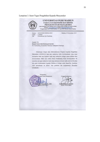 LAPORAN AKHIR ABDIMAS (Sentra Roti Kartini) .docx