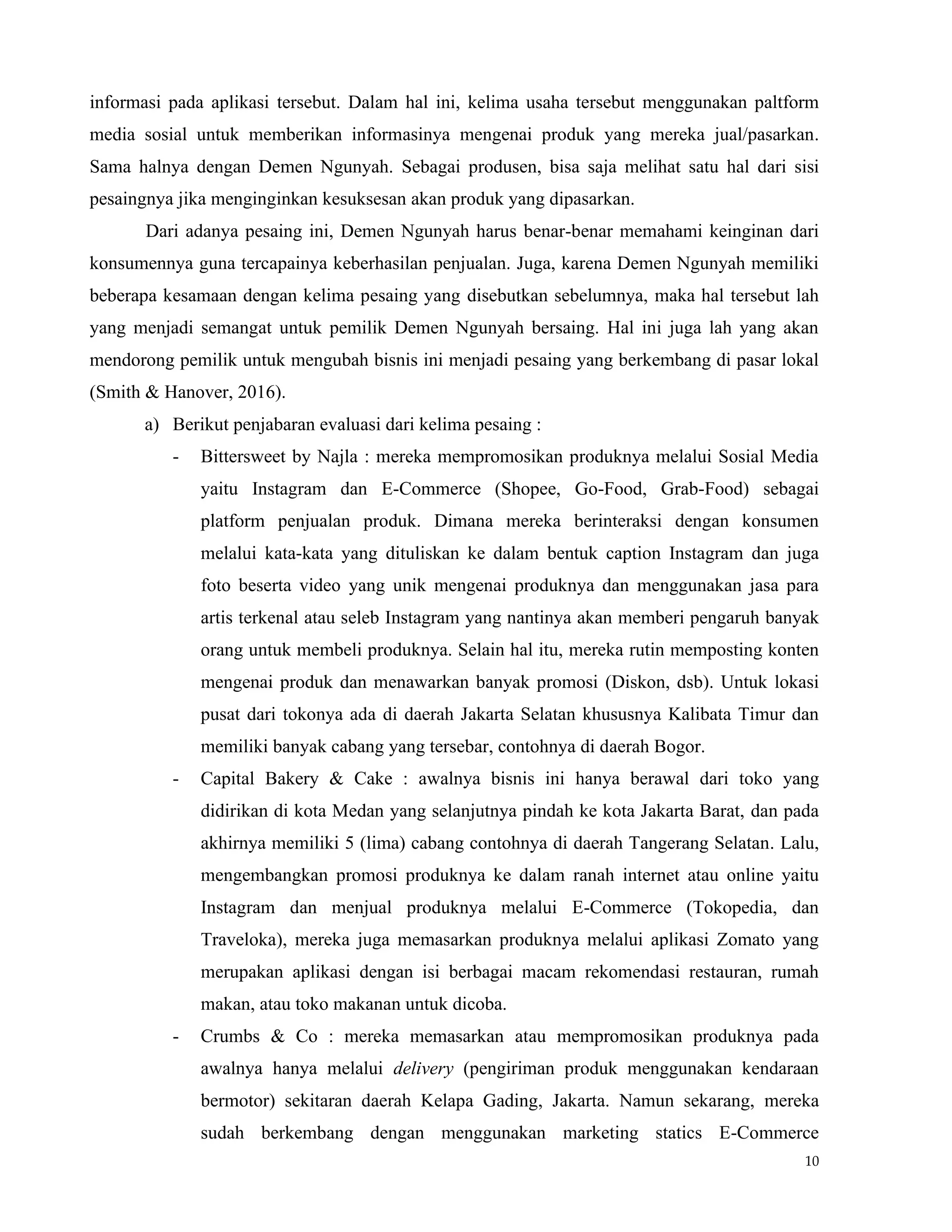 Laporan akhir business plan. (psikologi konsumen) | PDF