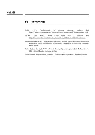 Final Report WWF Landcover and High Conservation Area Mapping, North ...