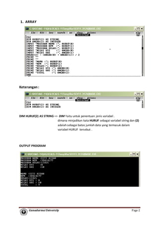 array dan record | PDF