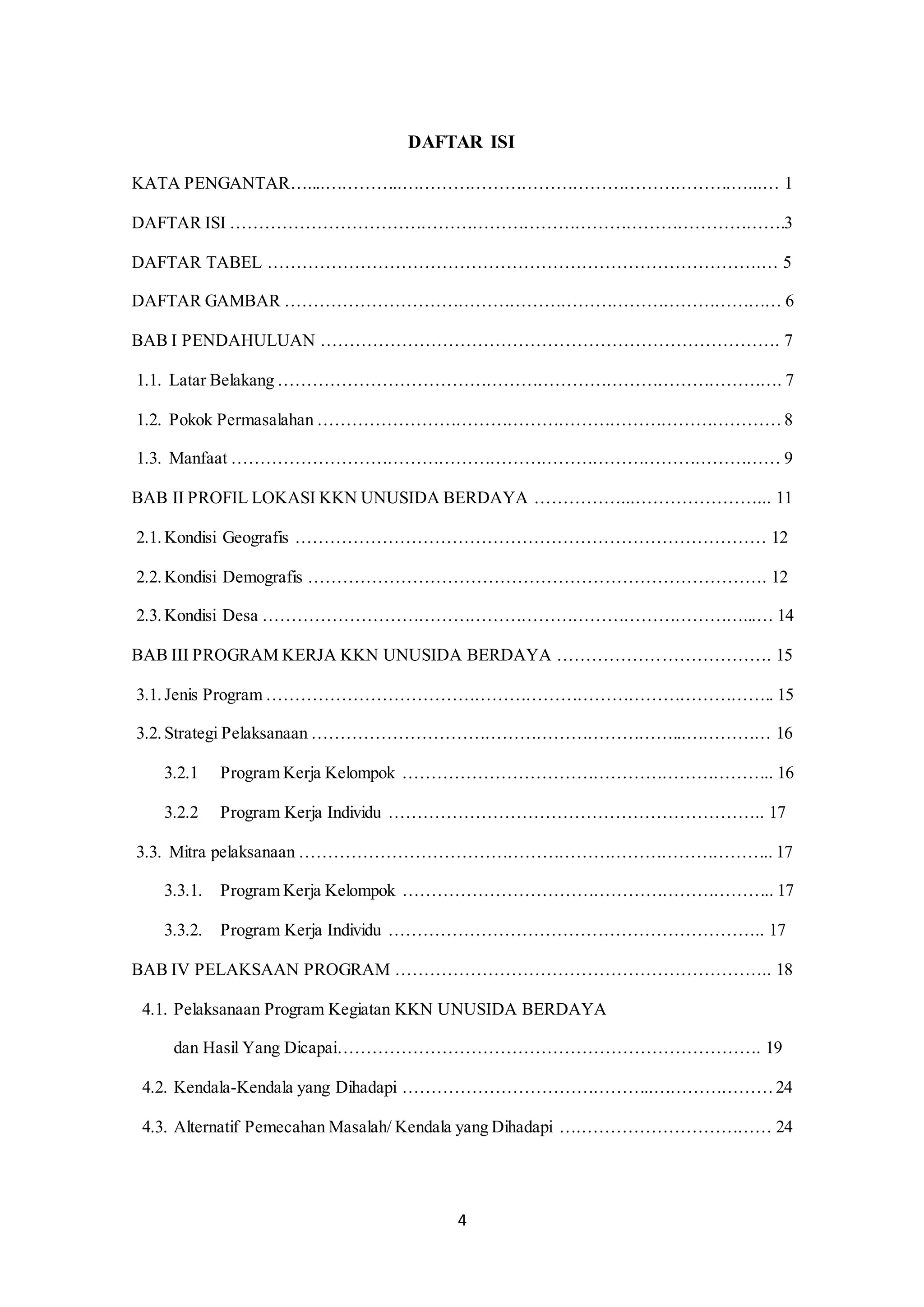 Laporan akhir KKN UNUSIDA 2020 Desa Tanjekwagir oleh muhammad miftakhus ...
