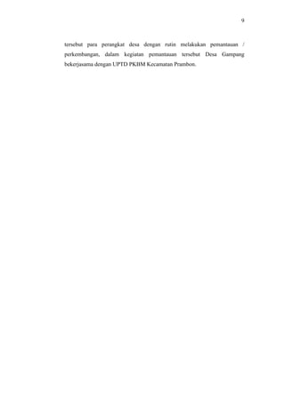 Laporan akhir kkn unusida berdaya 2021 awaliatus sa'adah | PDF