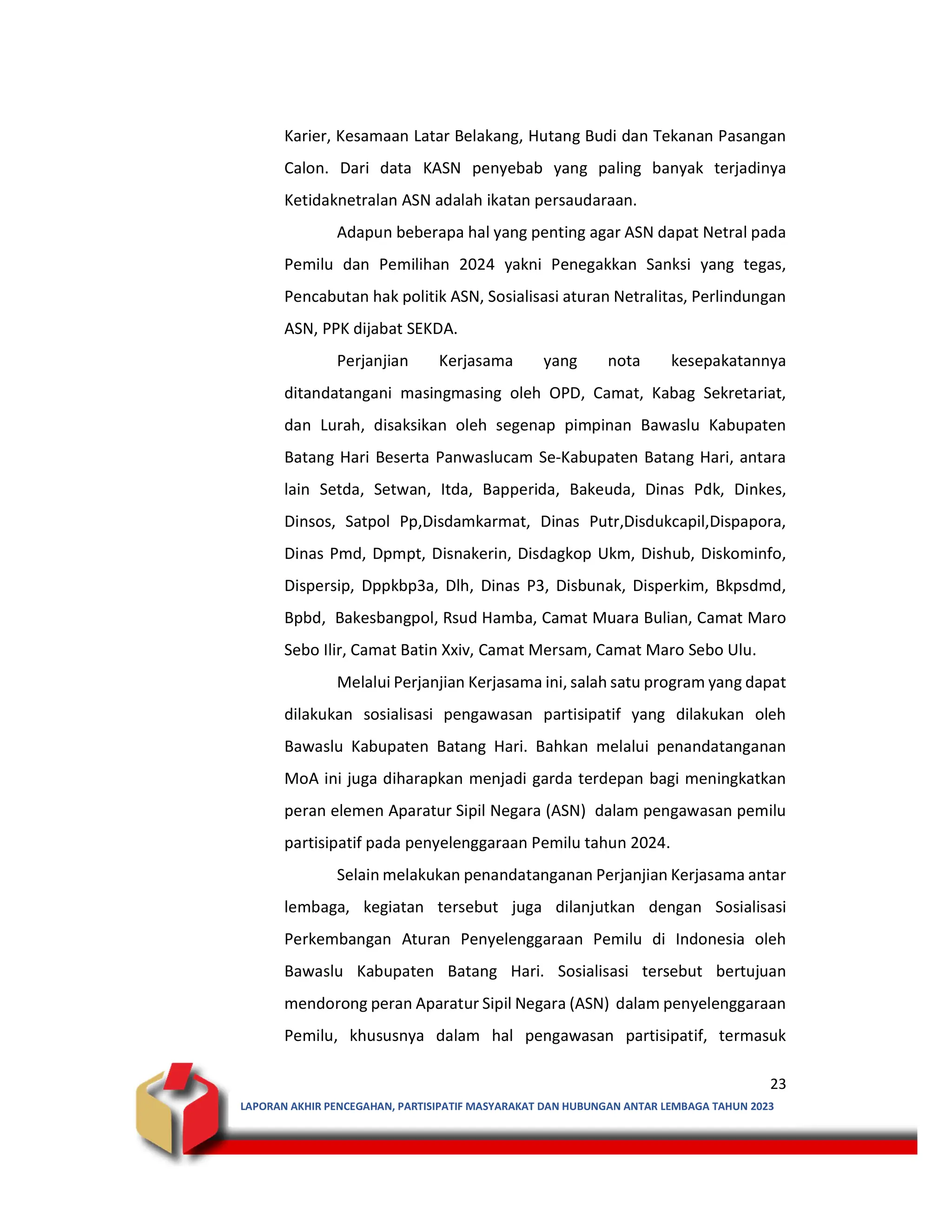 LAPORAN AKHIR PENCEGAHAN, PARMAS DAN HUMAS BAWASLU BATANG HARI 2023.pdf