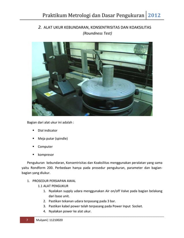 Laporan akhir praktikum_dasar_pengukuran | PDF