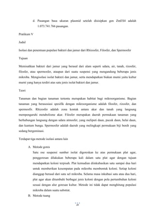 Makalah_65 Laporan akhir praktikum mikrobiologi. | DOCX