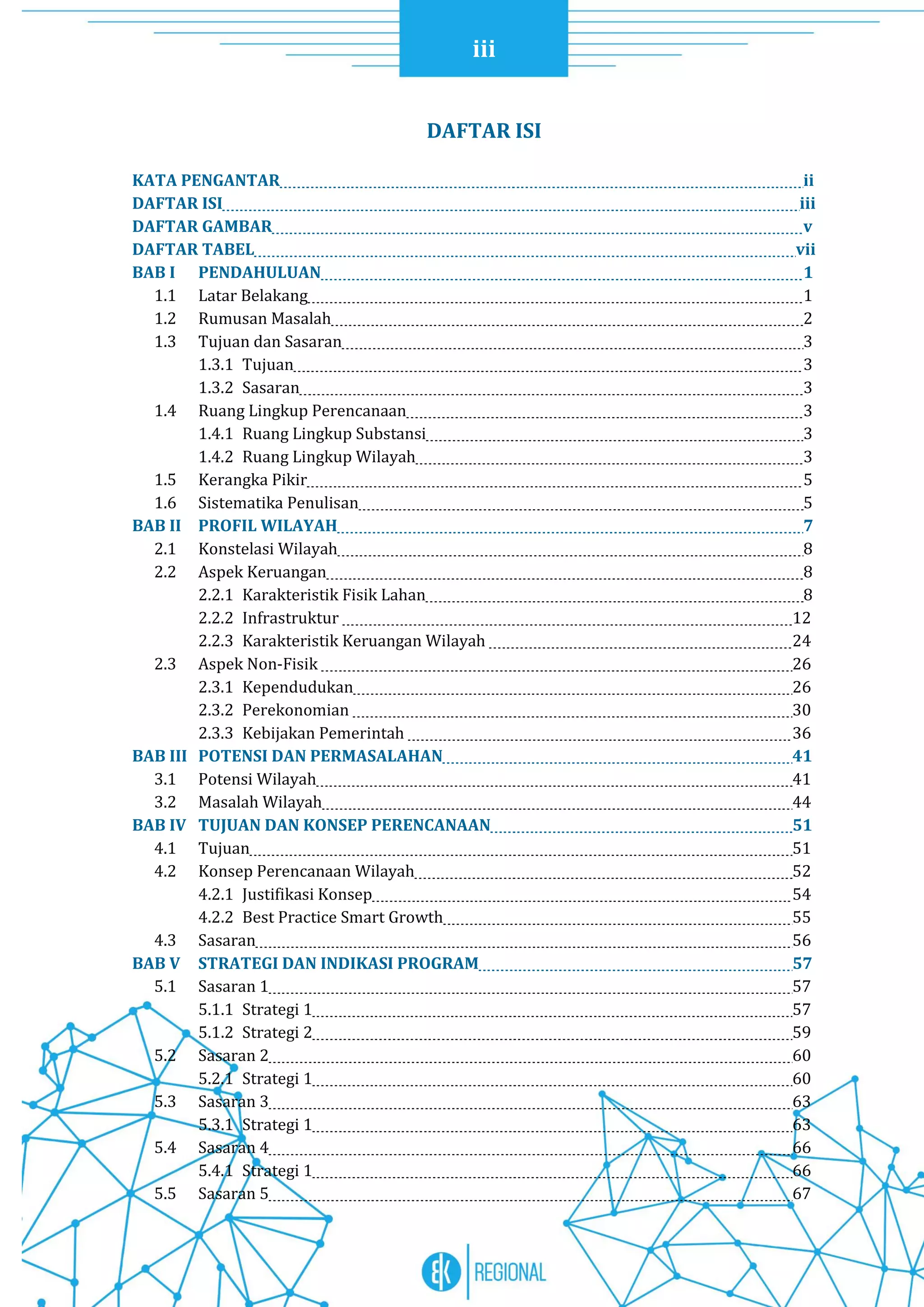 Laporan Akhir Regional Studio Perencanaan | PDF