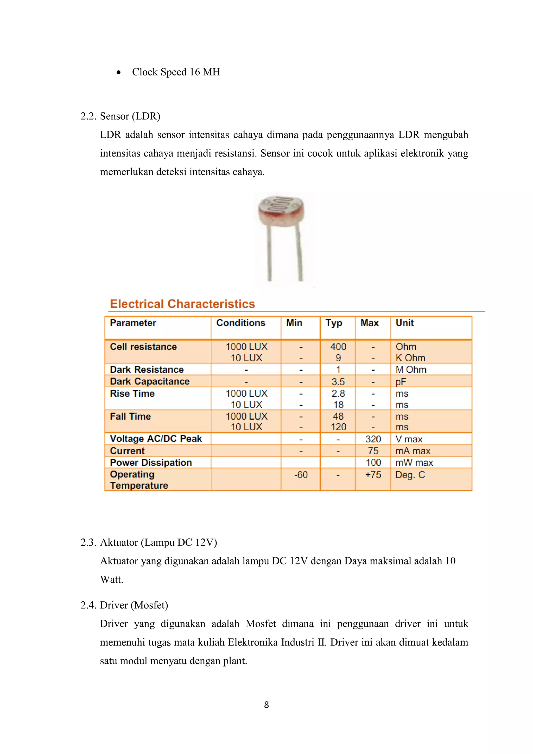 Sistem Kendali PID untuk Intensitas Cahaya lampu DC berbasis Arduino ...