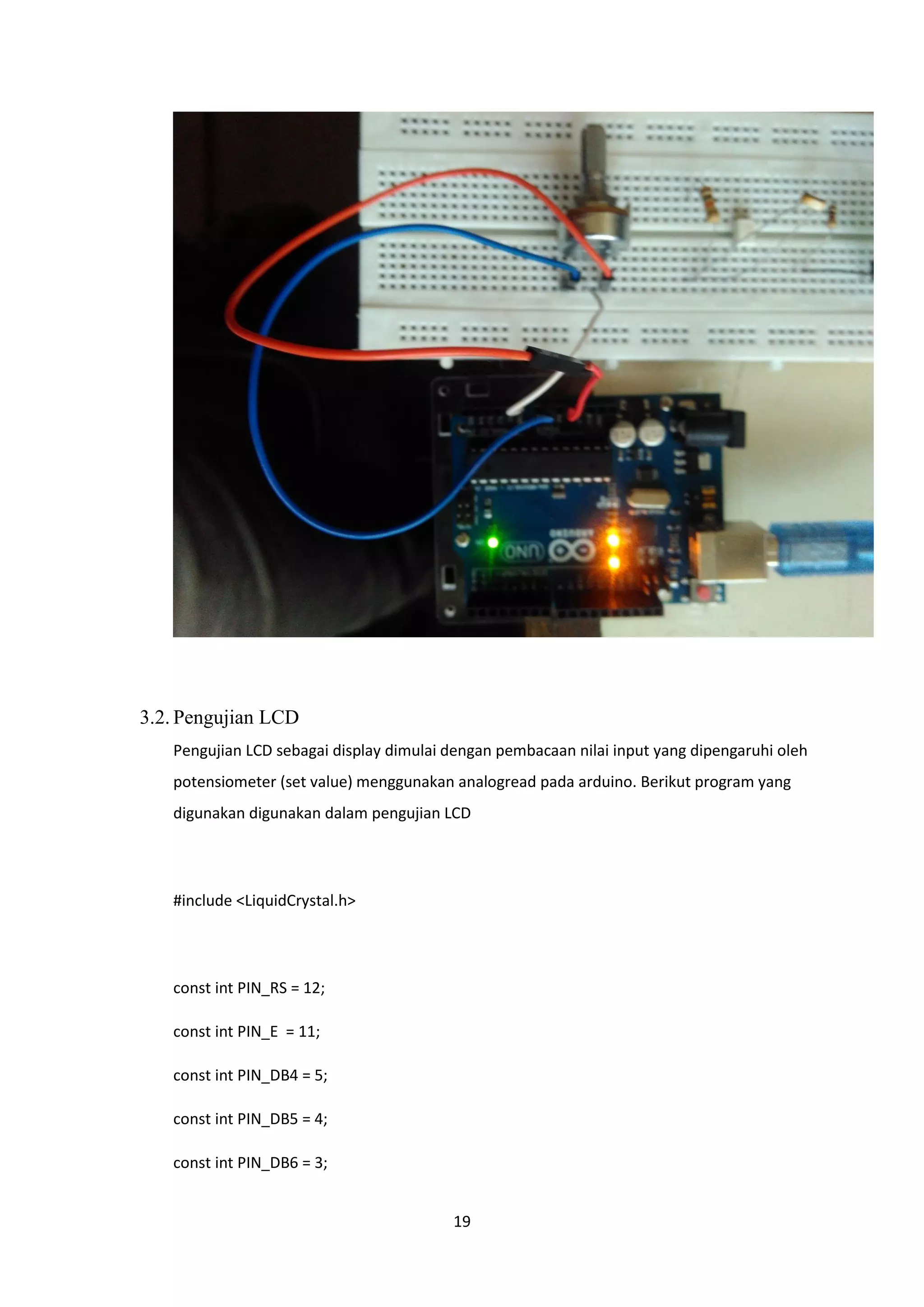 Sistem Kendali PID untuk Intensitas Cahaya lampu DC berbasis Arduino, Mosfet, Sensor Cahaya ...