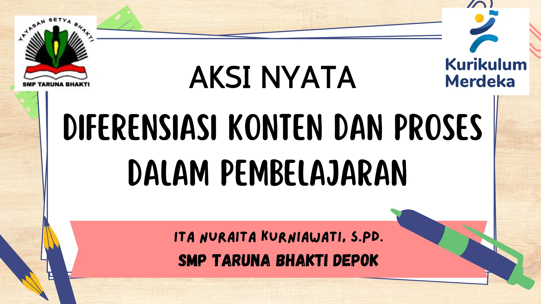 LAPORAN AKSI NYATA - ITA NK - DIFERENSIASI DALAM PEMBELAJARAN.pdf