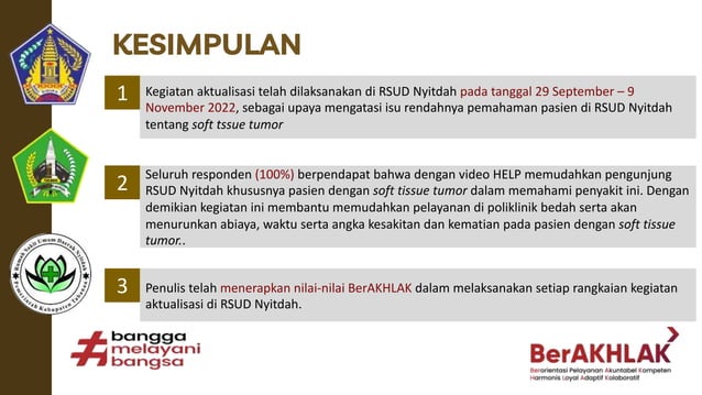 LAPORAN AKTUALISASI CPNS BERAKHLAK 2023 pptx | PPT
