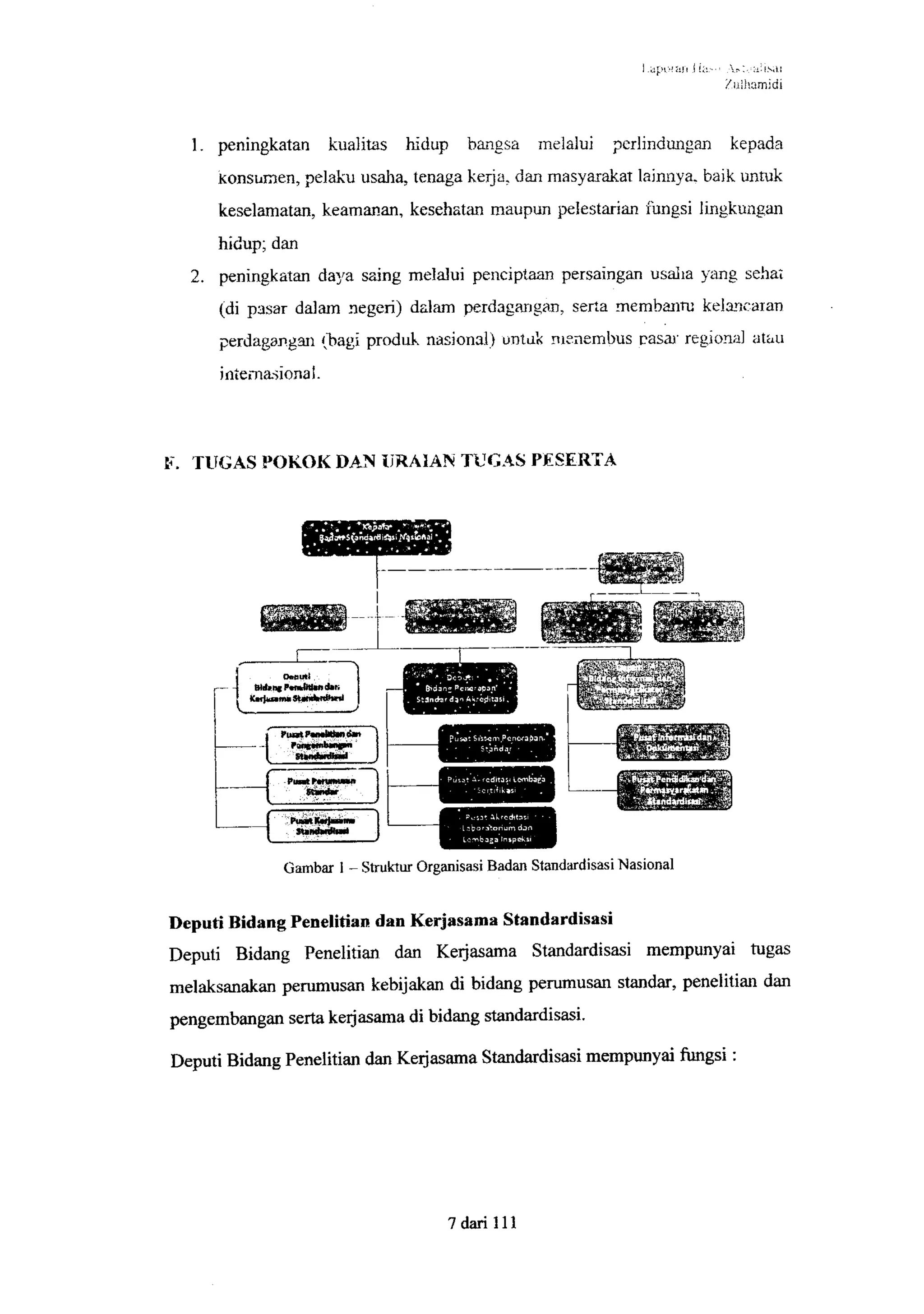 Laporan aktualisasi nilai nilai dasar profesi aparatur sipil negara ...