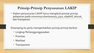 Laporan akuntabilitas kinerja instansi pemerintah | PPTX