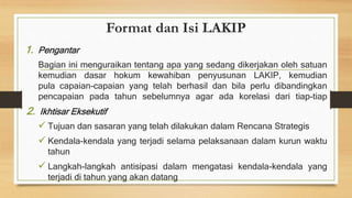 Laporan akuntabilitas kinerja instansi pemerintah | PPT