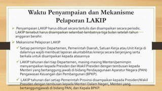 Laporan akuntabilitas kinerja instansi pemerintah | PPTX