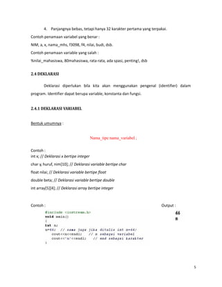 Laporan Praktikum Algoritma | PDF