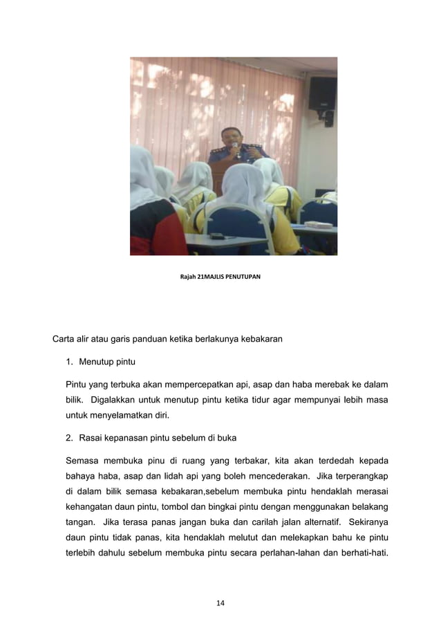 Laporan amali pendidikan keselamatan r | PDF