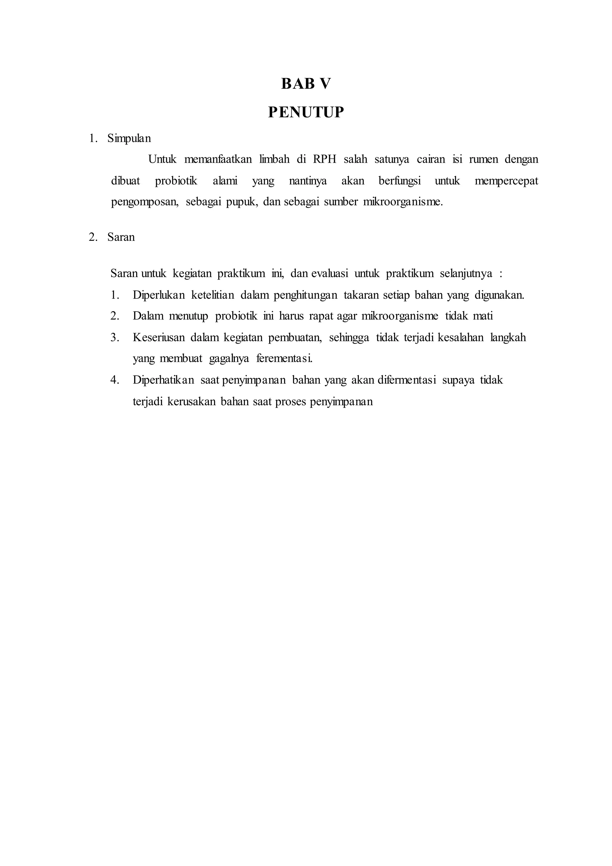 LAPORAN PRAKTIKUM PERMASALAHAN USAHA AGRIBISNIS PEMBUATAN PAKAN ...