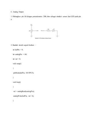 Analog Input Output | DOCX