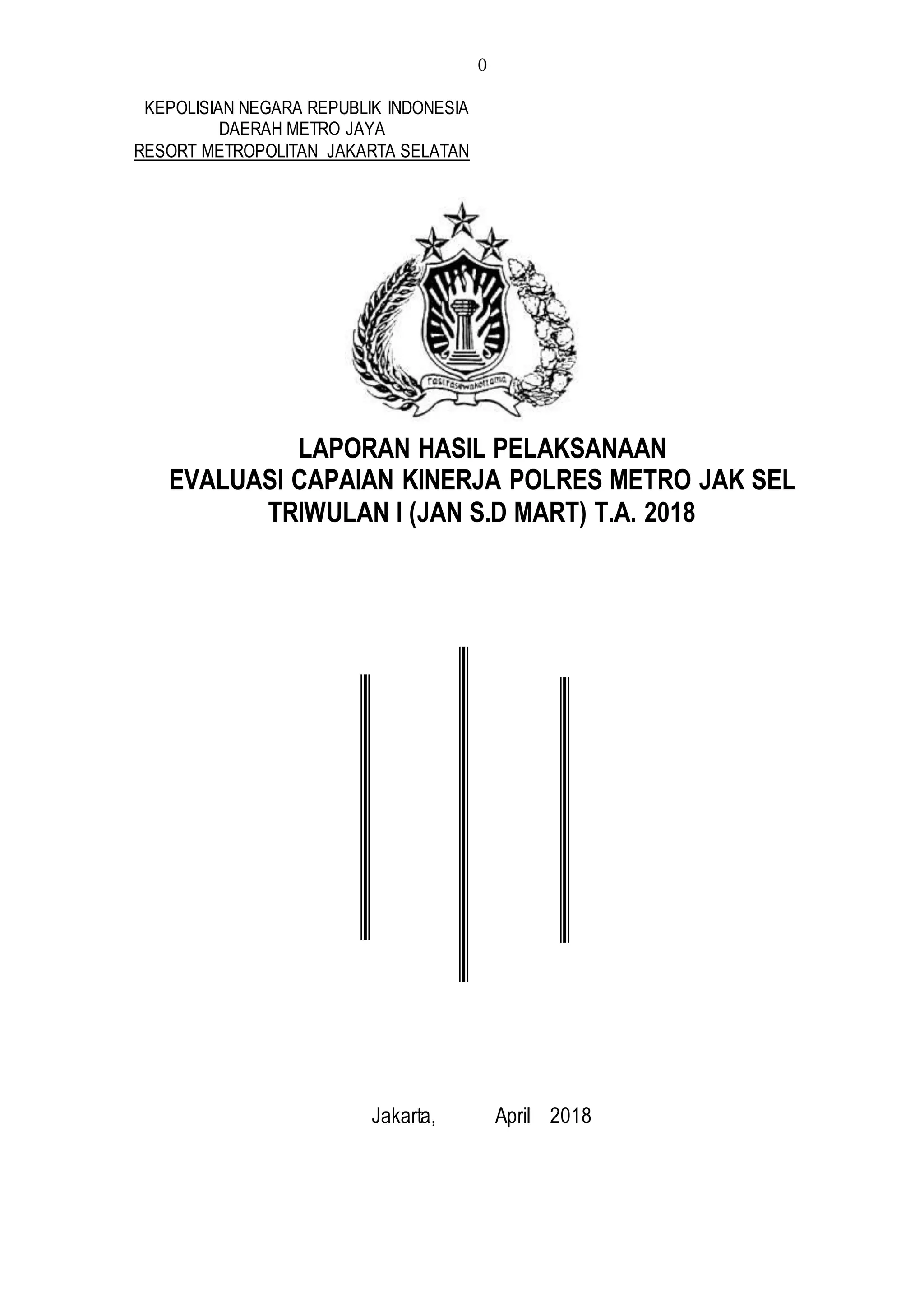 Laporan anev capaian kinerja tw 1 | DOCX