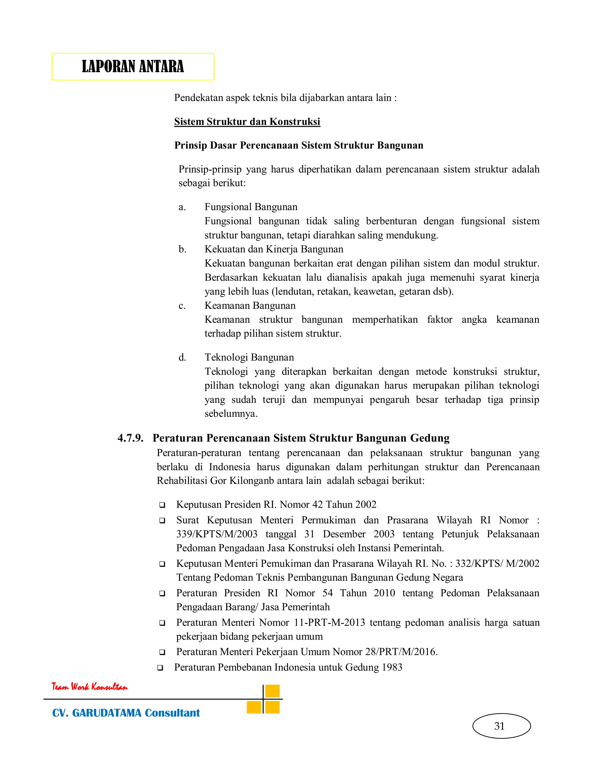 Laporan ANTARA untuk konsultan perencana.pdf