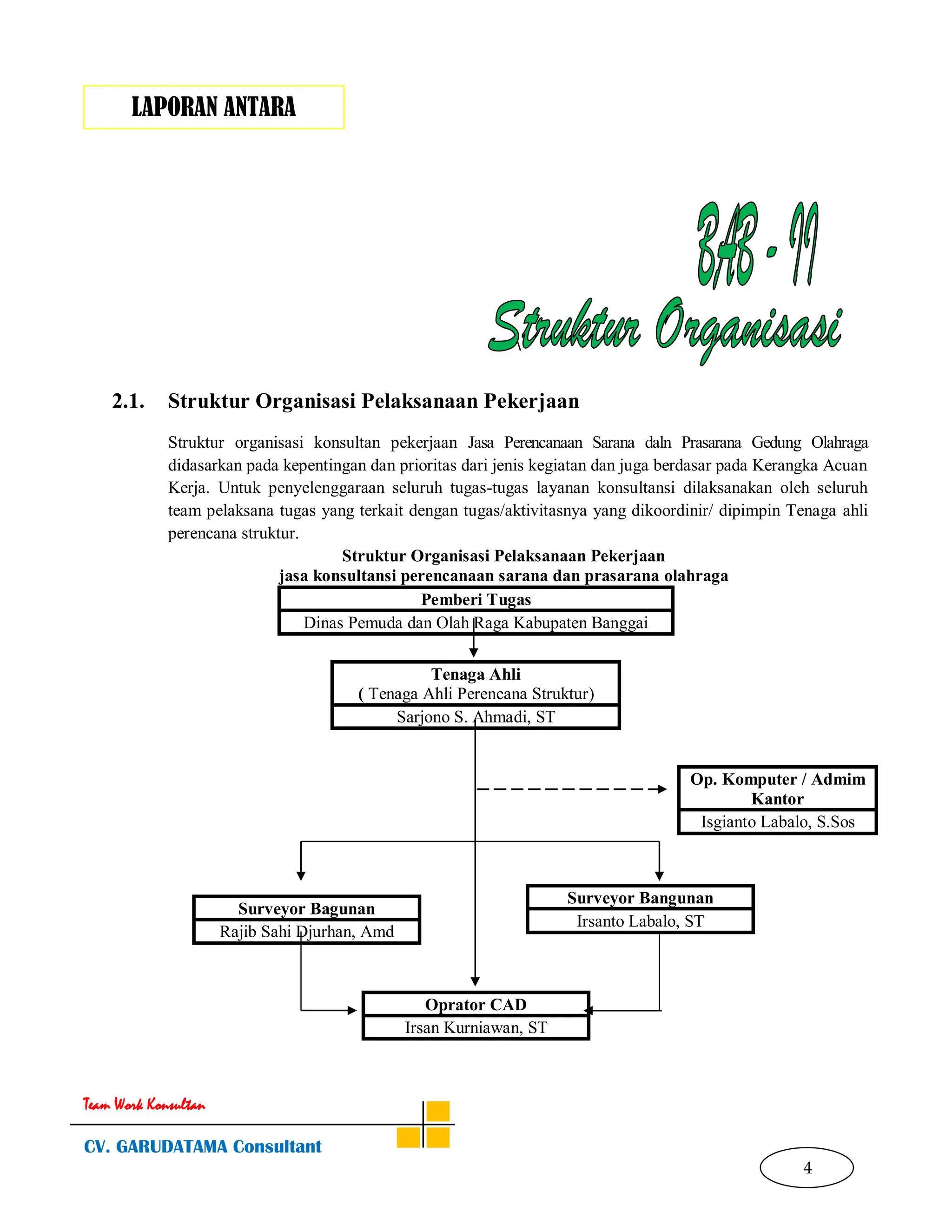 Laporan ANTARA untuk konsultan perencana.pdf