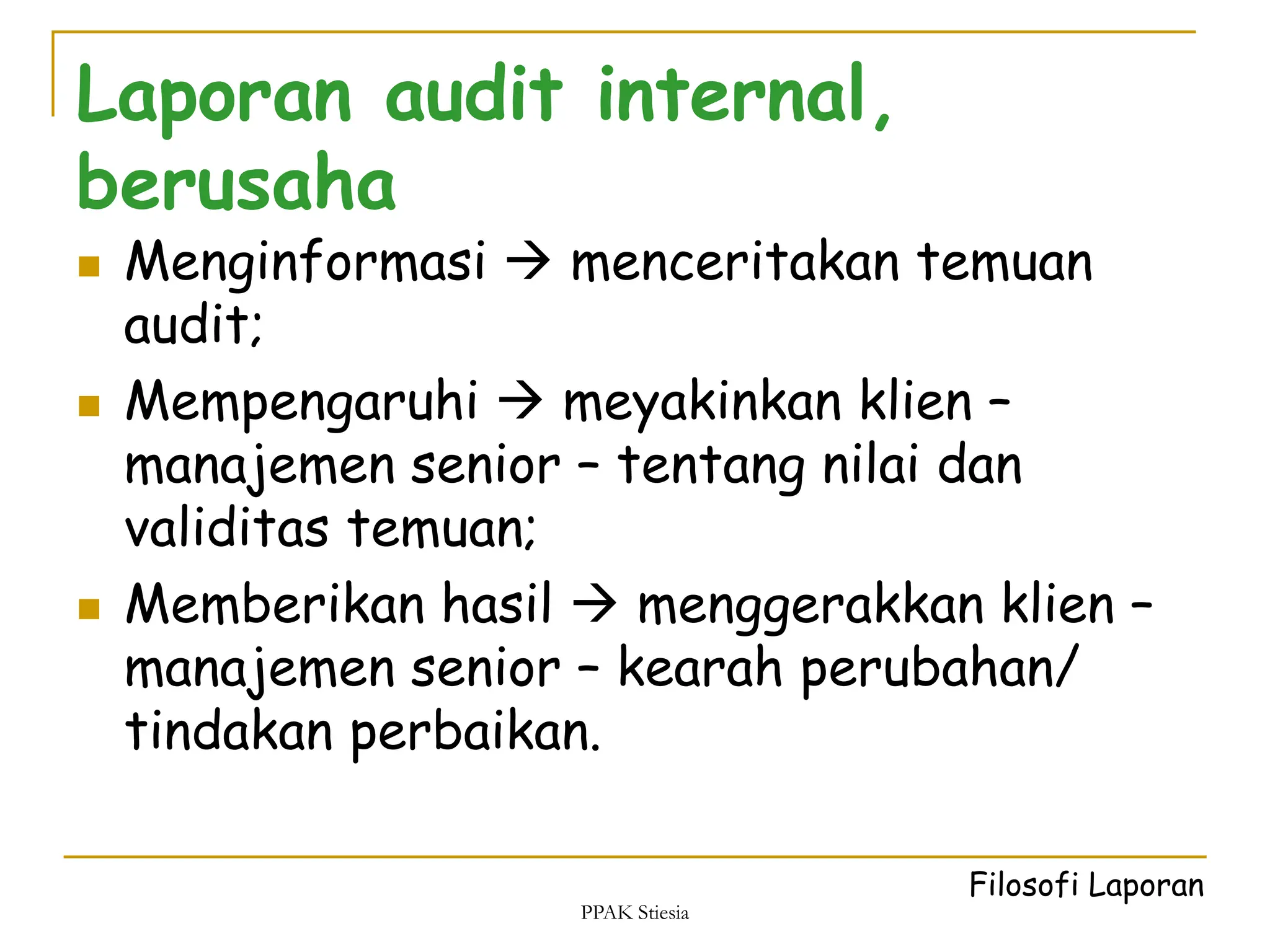 Laporan Audit Internal.ppt