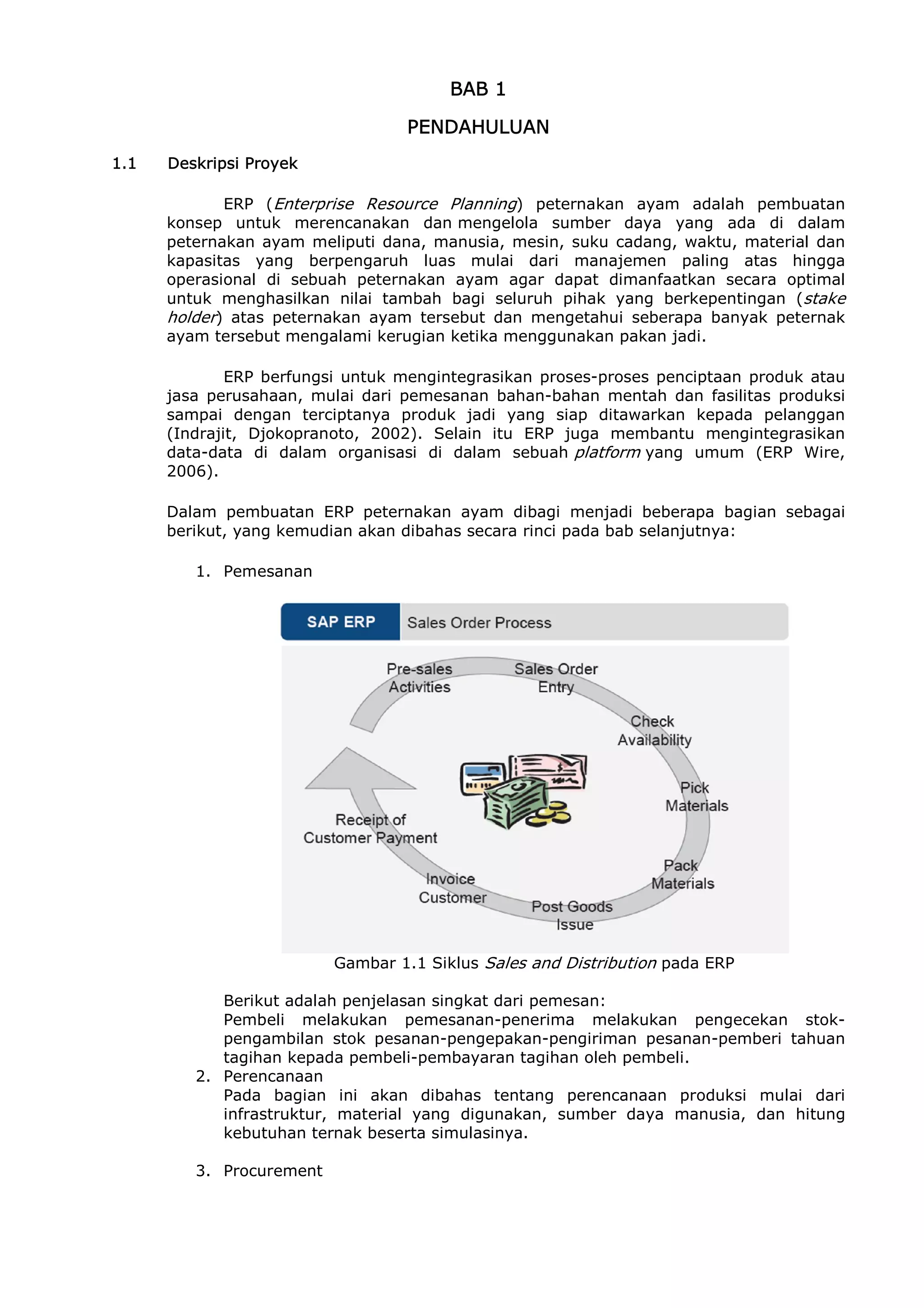 Simulasi ERP Peternakan Ayam Petelur | PDF