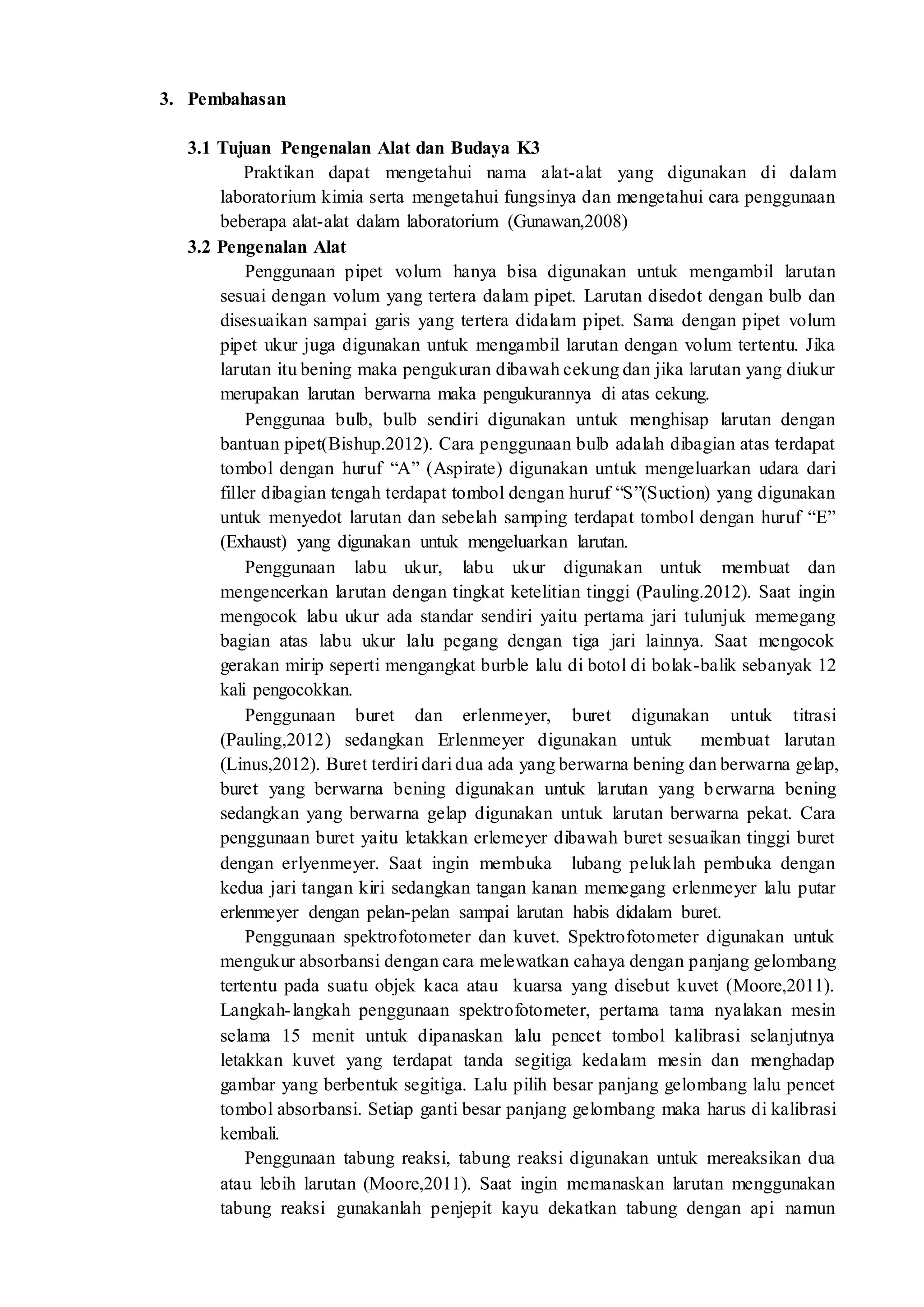 Laporan bab i budaya k3 | PDF