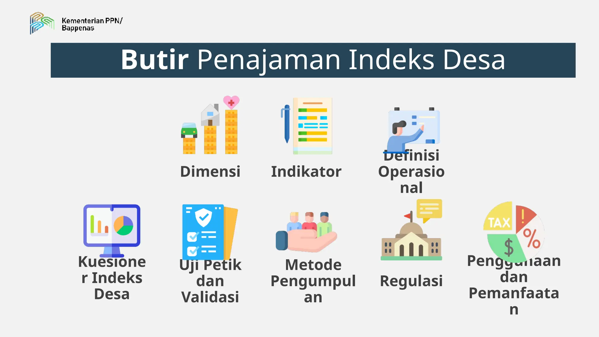 Laporan Bappenas - Paparan Laporan Deputi Regional Sosialisasi Indeks ...