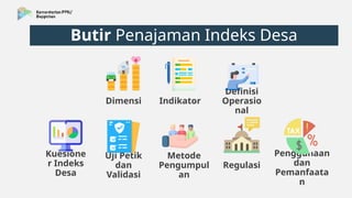 Laporan Bappenas - Paparan Laporan Deputi Regional Sosialisasi Indeks ...