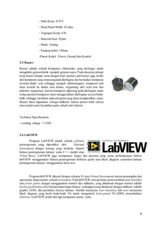 Laporan Instrumentasi Automatic Dispenser | DOCX