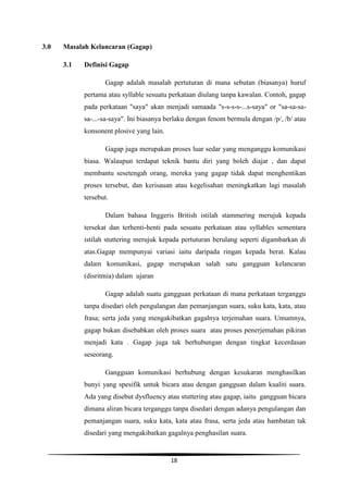 Masalah bahasa dan pertuturan | PDF