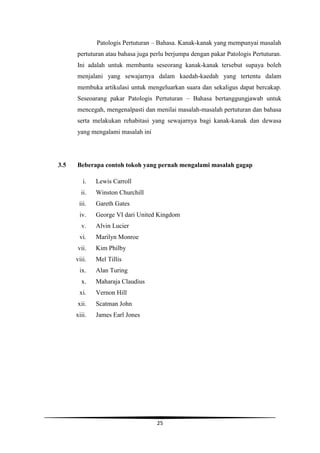 Masalah bahasa dan pertuturan | PDF